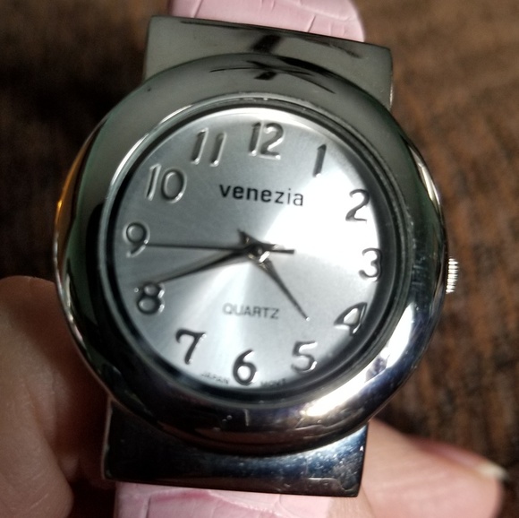 Venezia | Accessories | Venezia Quartz Pink Bracelet Womens Watch ...